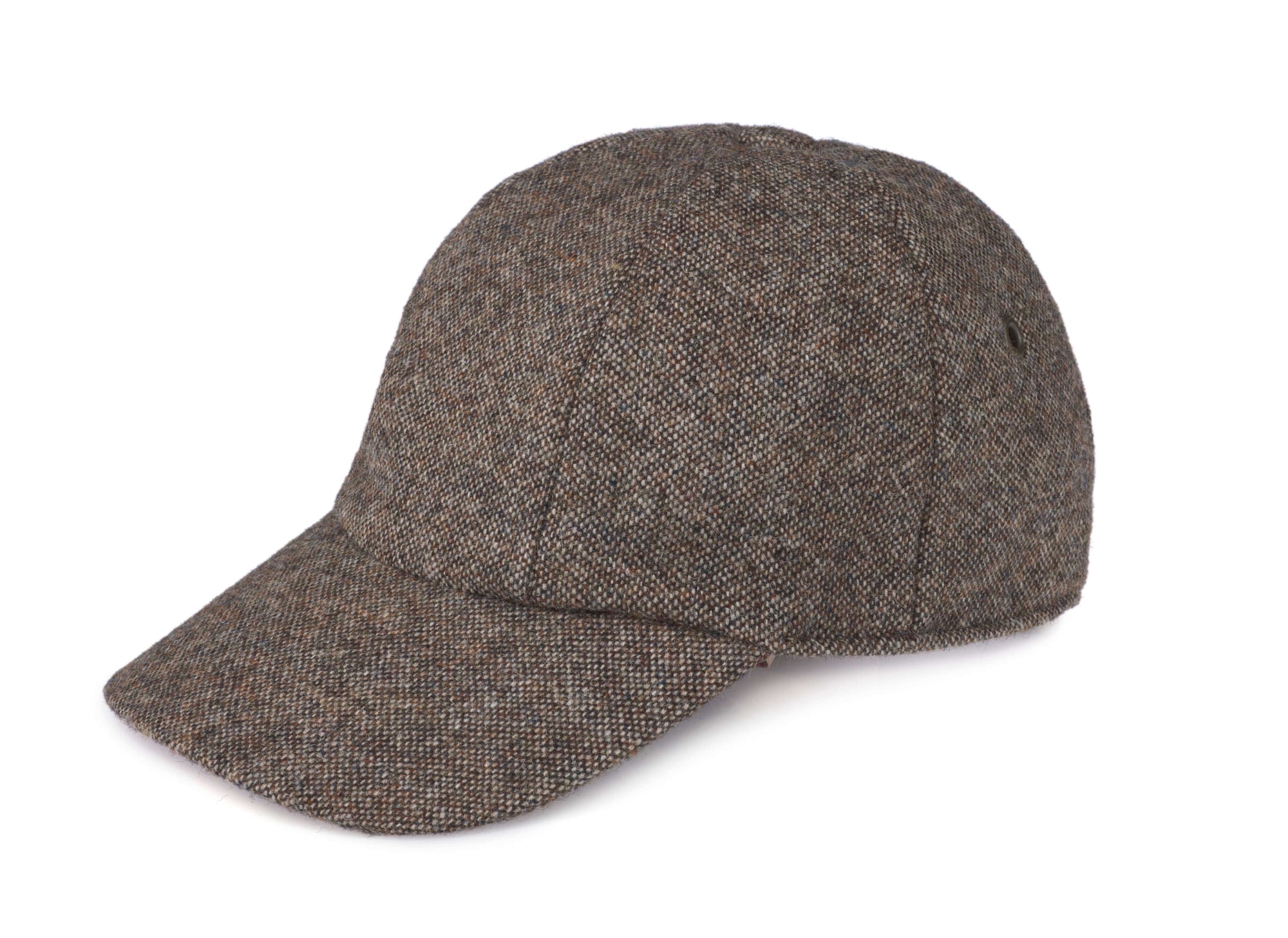 Tweed Baseball Cap - Irish and Harris Tweed